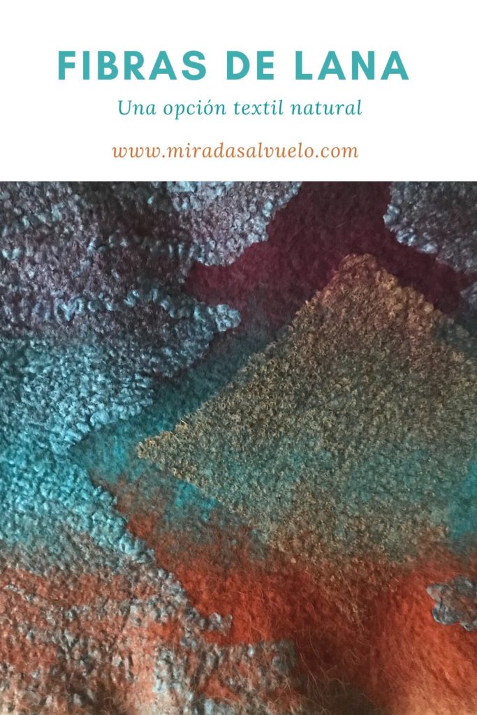 Fibras de lana, opción textil natural